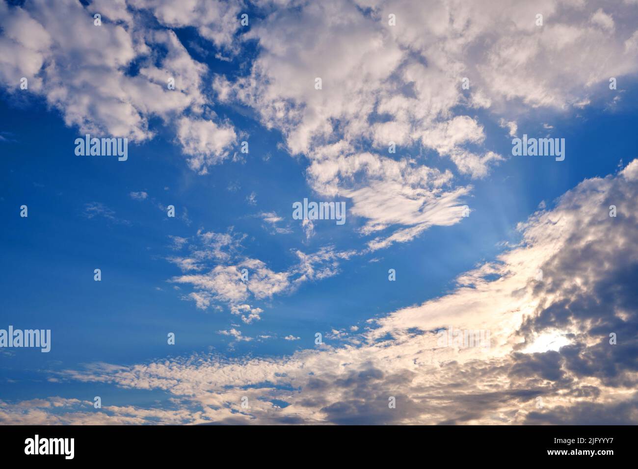 blue sky perfect for the background Stock Photo - Alamy