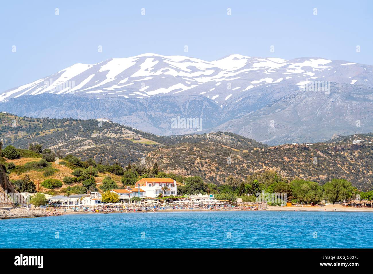 Agia Galini, Crete, Greece Stock Photo - Alamy