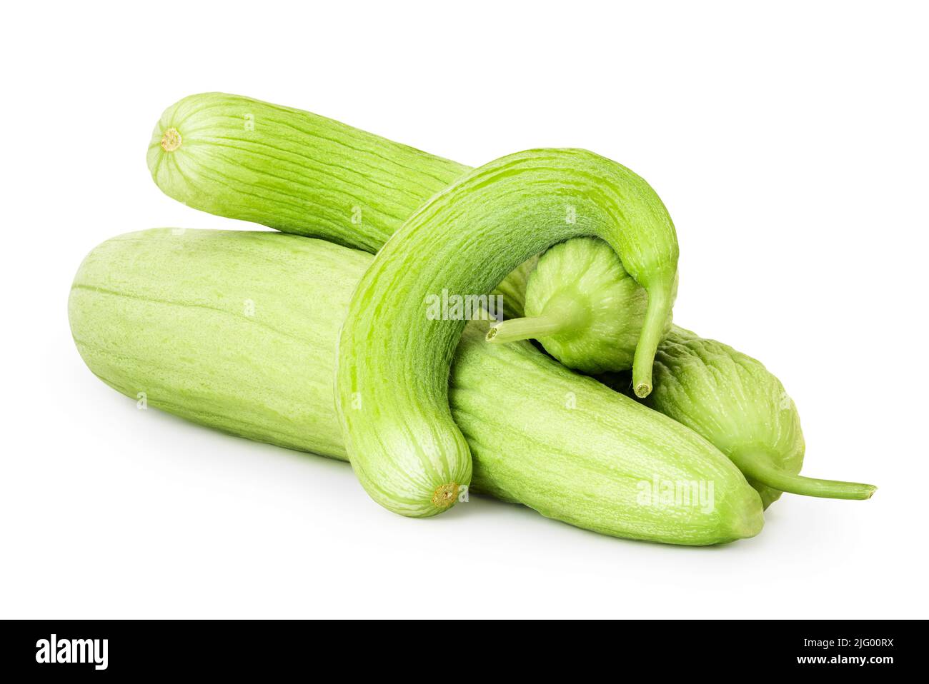 An unusual and rare delicacy - an Armenian cucumber or snake melon ...