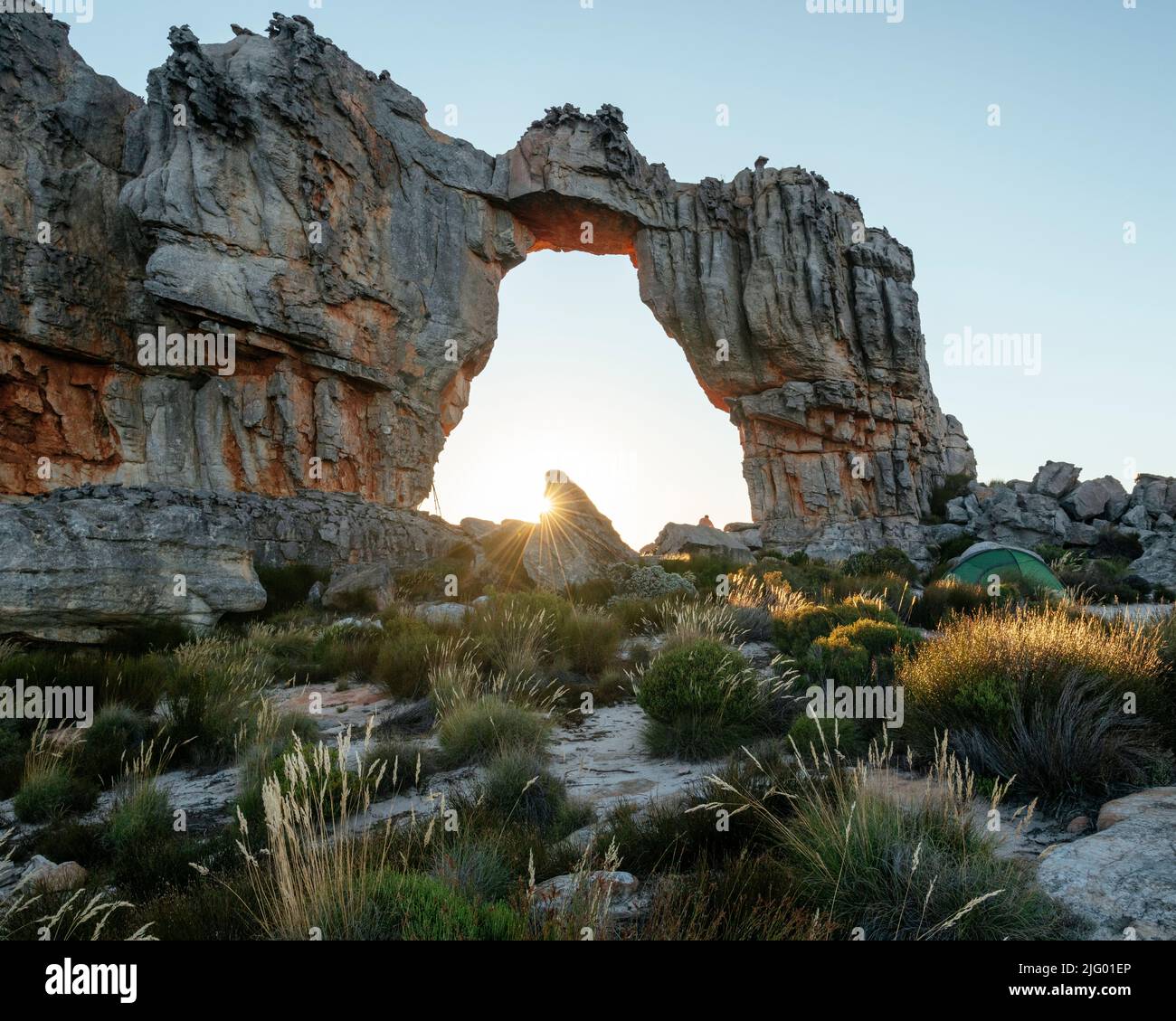 Sunrise at Wolfberg Arch, Cederberg Mountains, Western Cape, South ...
