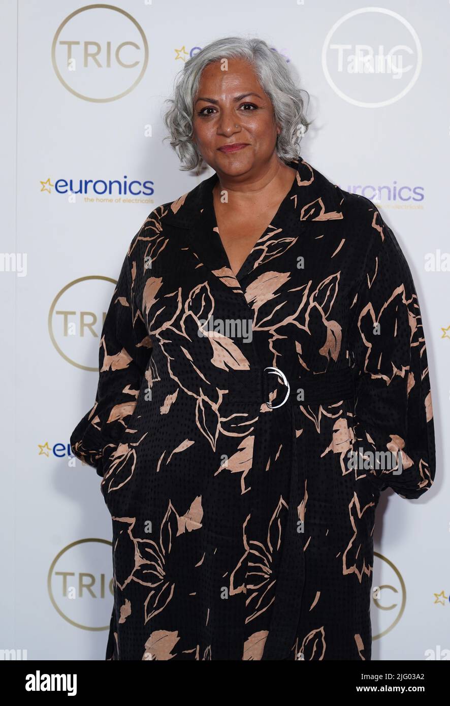 Harvey Virdi arriving for the TRIC Awards 2022 at Grosvenor House ...