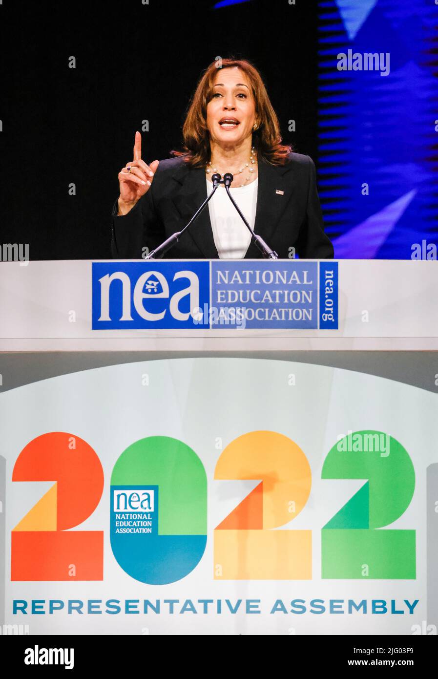 Chicago, Illinois, USA, 05/07/2022, United States Vice President Kamala ...