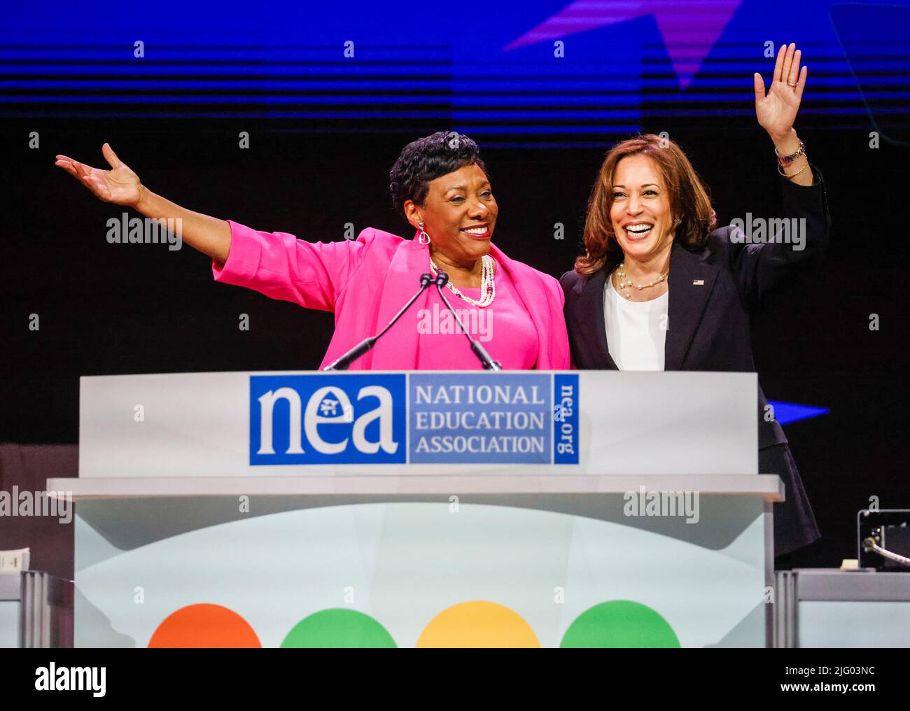 Chicago, Illinois, USA, 05/07/2022, United States Vice President Kamala ...