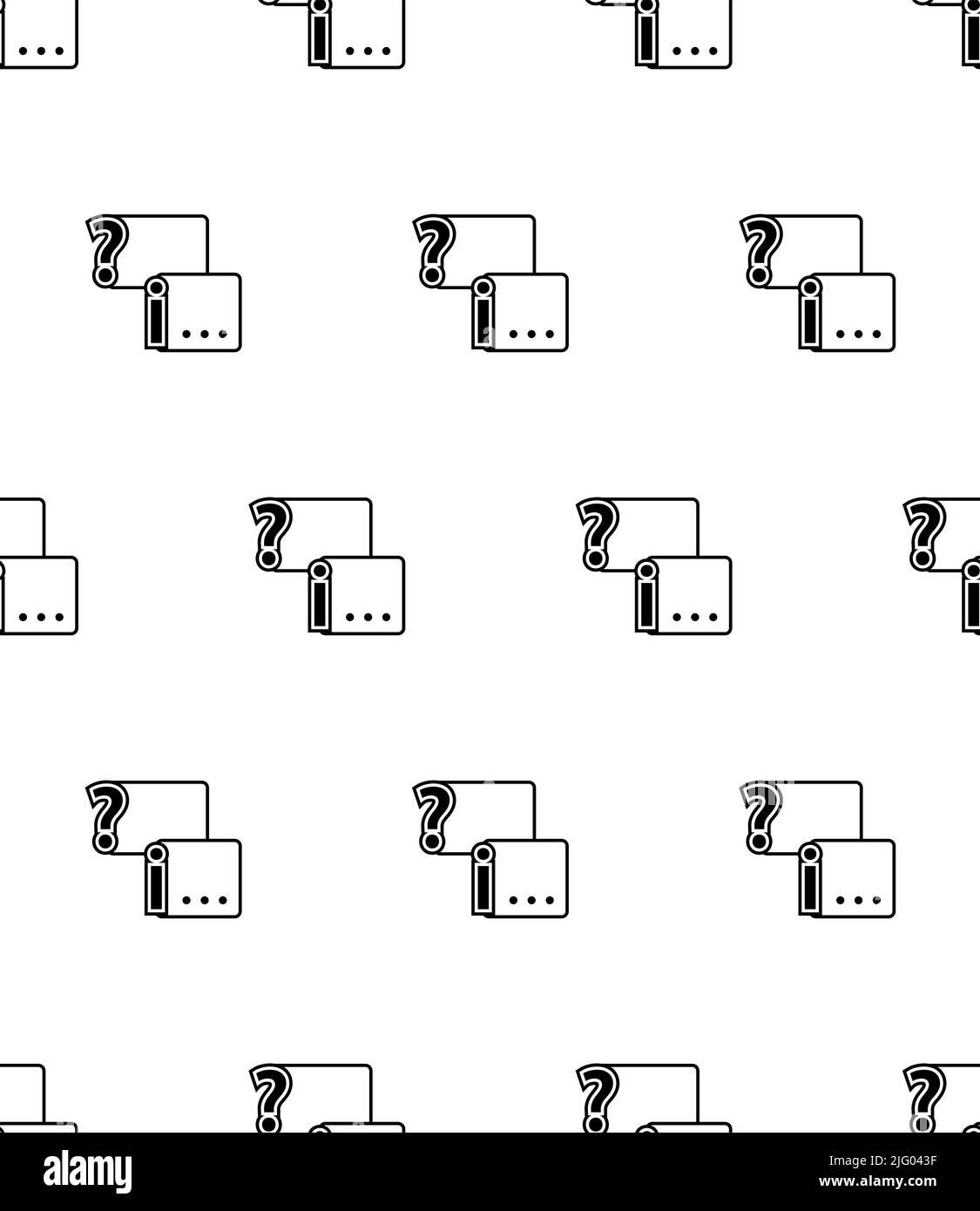Faq Icon Seamless Pattern, Frequently Asked Question Answer Vector Art ... Faq Icon Seamless Pattern, Frequently Asked Question Answer Vector Art ...