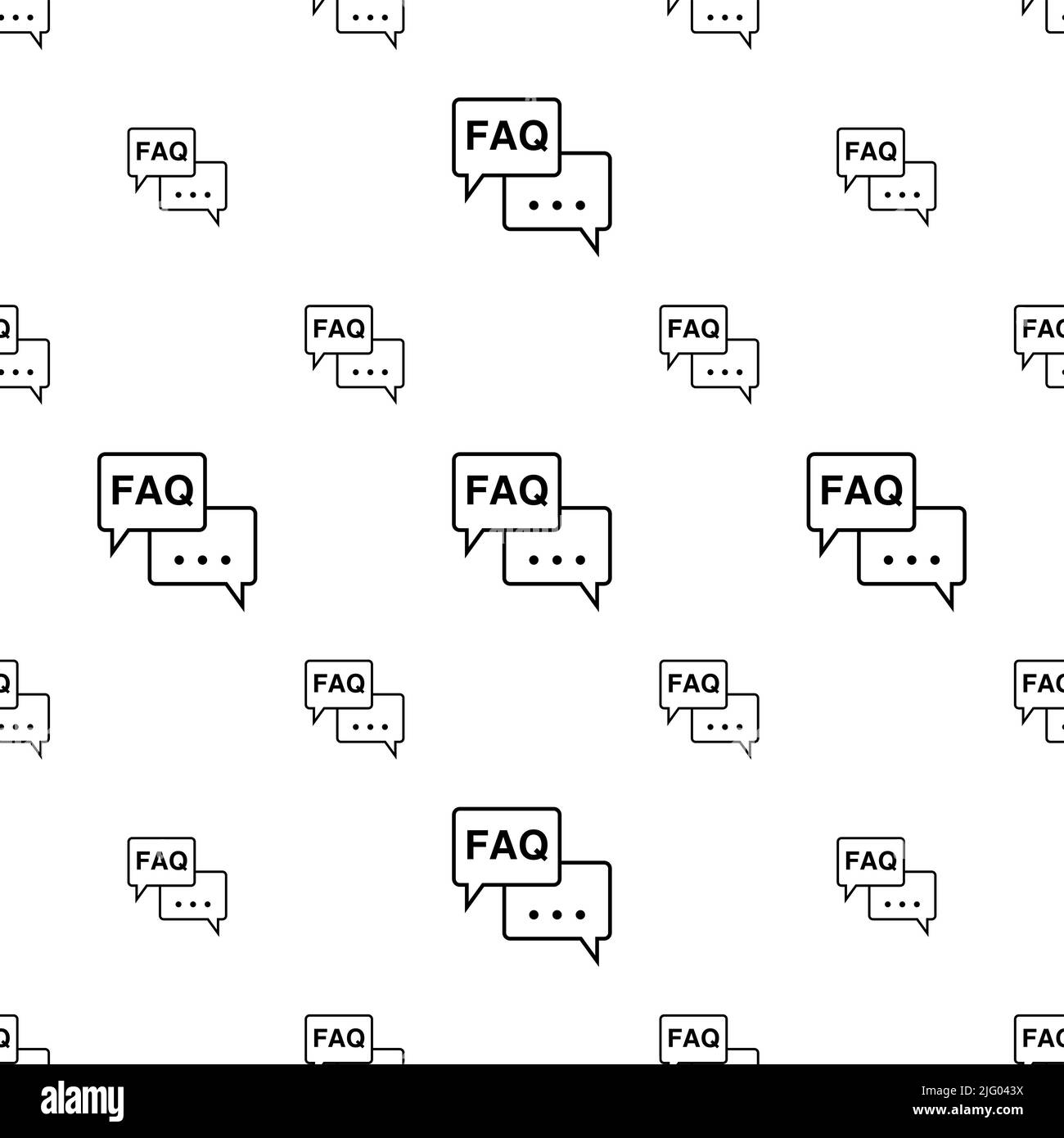 Faq Icon Seamless Pattern, Frequently Asked Question Answer Vector Art ... Faq Icon Seamless Pattern, Frequently Asked Question Answer Vector Art ...