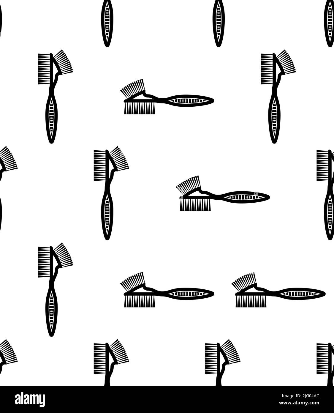 Hair Coloring Brush Icon Seamless Pattern, Hair Color Applicator Brush ...
