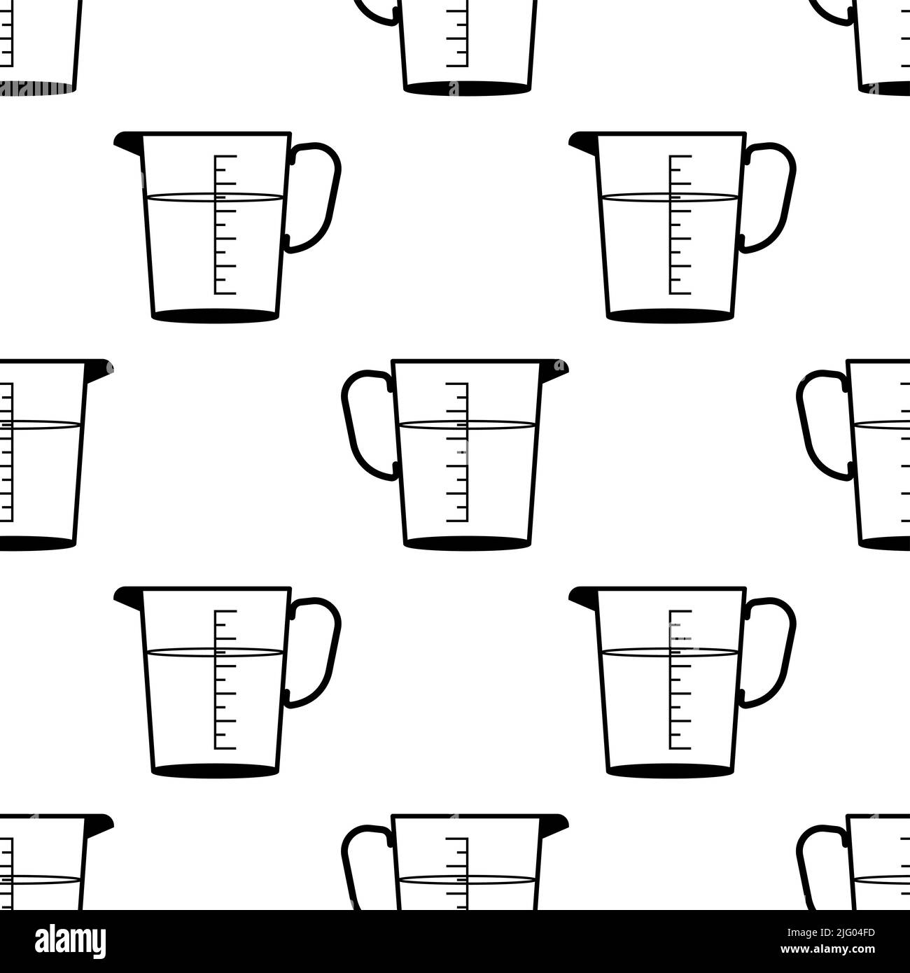 Blank Measuring Cup Clipart
