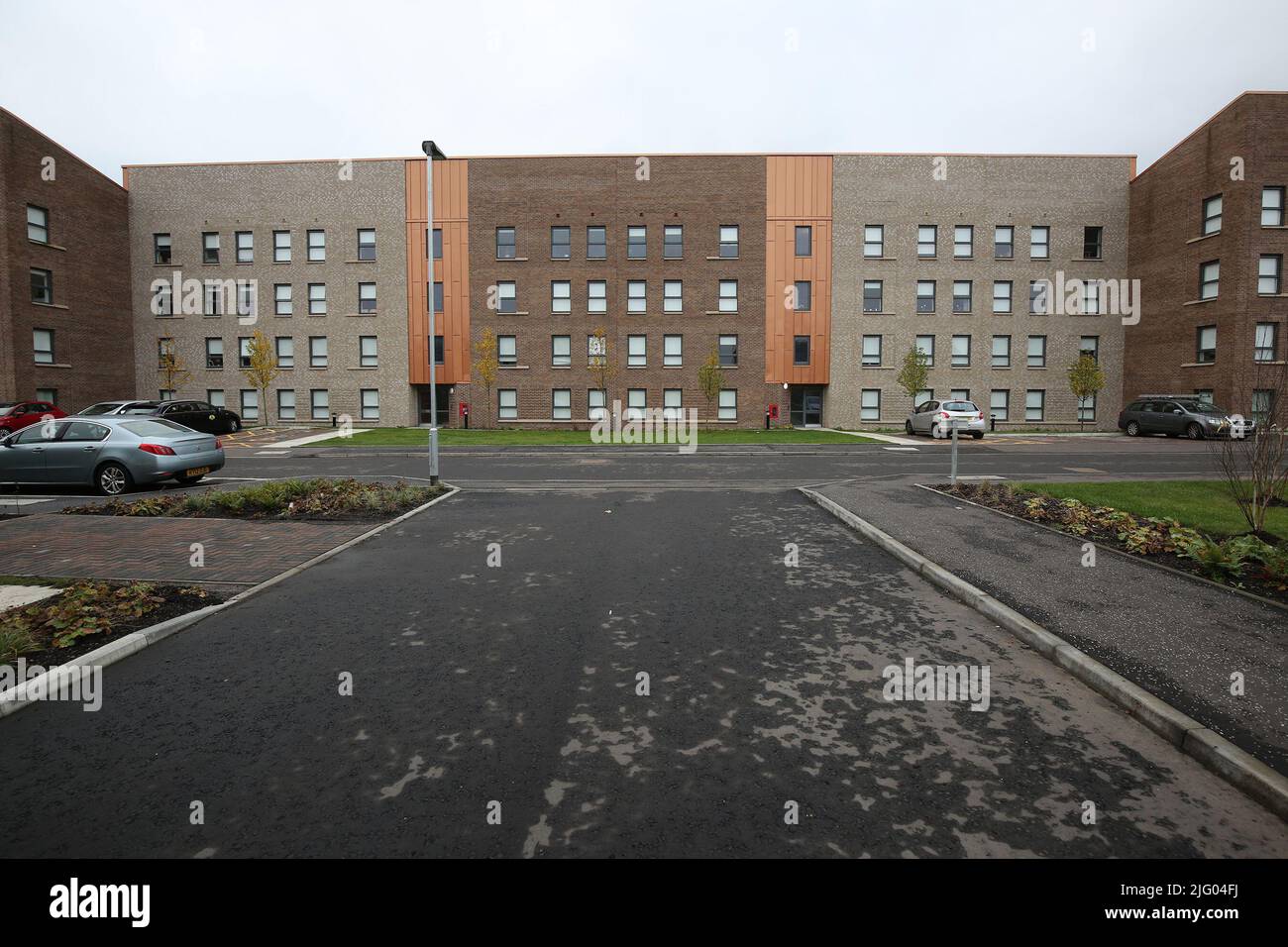 Govanhill, Glasgow Scotland, UK. Newly constructed social housing by ...