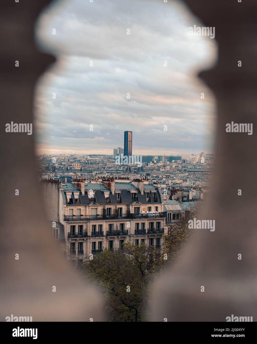 Tour montparnasse seen from hi-res stock photography and images - Alamy