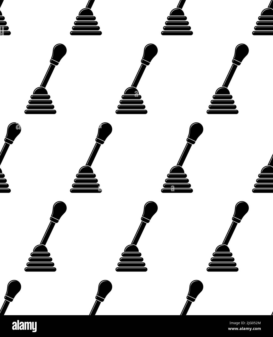 Gear Stick Icon Seamless Pattern, Metal Gear Lever Vector Art ...