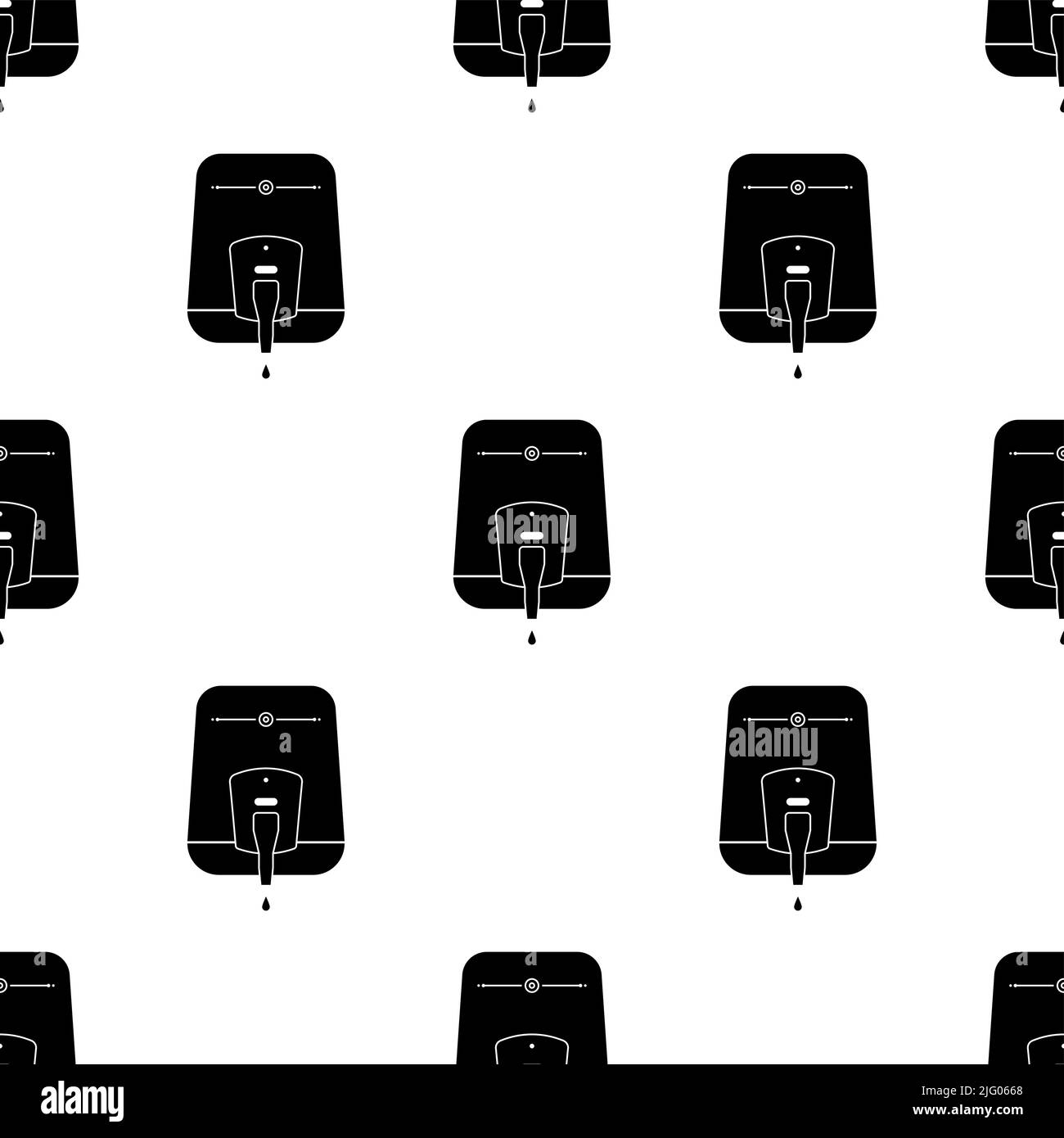 Soap Dispenser Icon Seamless Pattern, Liquid Soap Dispenser Icon ...