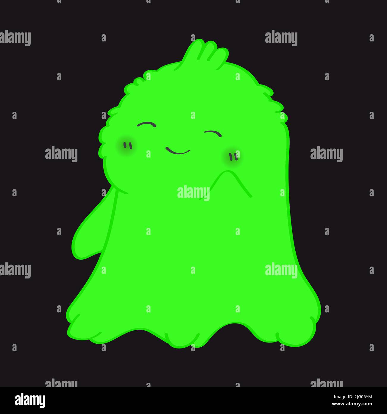 Halloween Ghost Clipart in Cute Cartoon Style Cute Clip Art Ghost ...