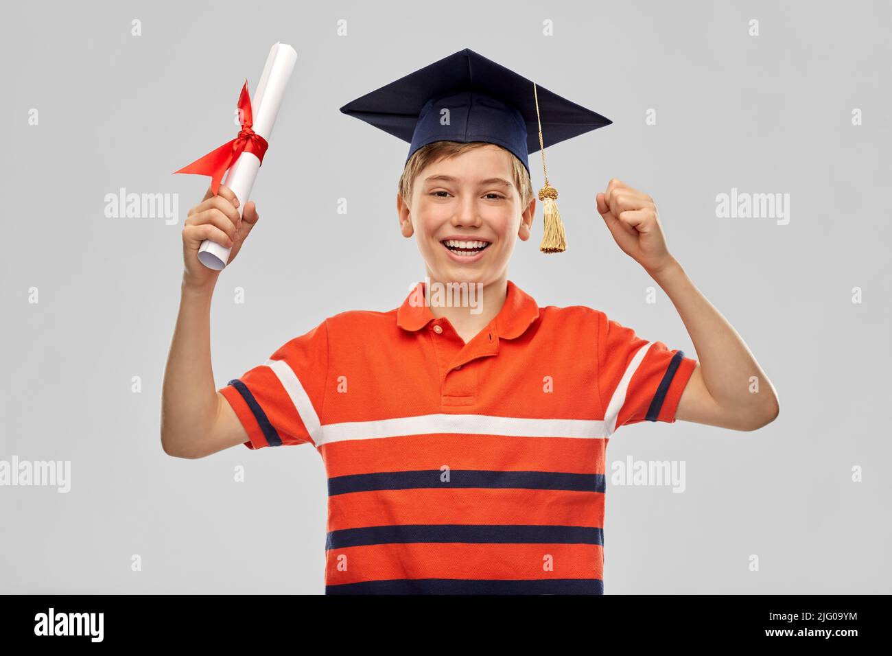 Boy diploma graduate graduation hi-res stock photography and images - Alamy