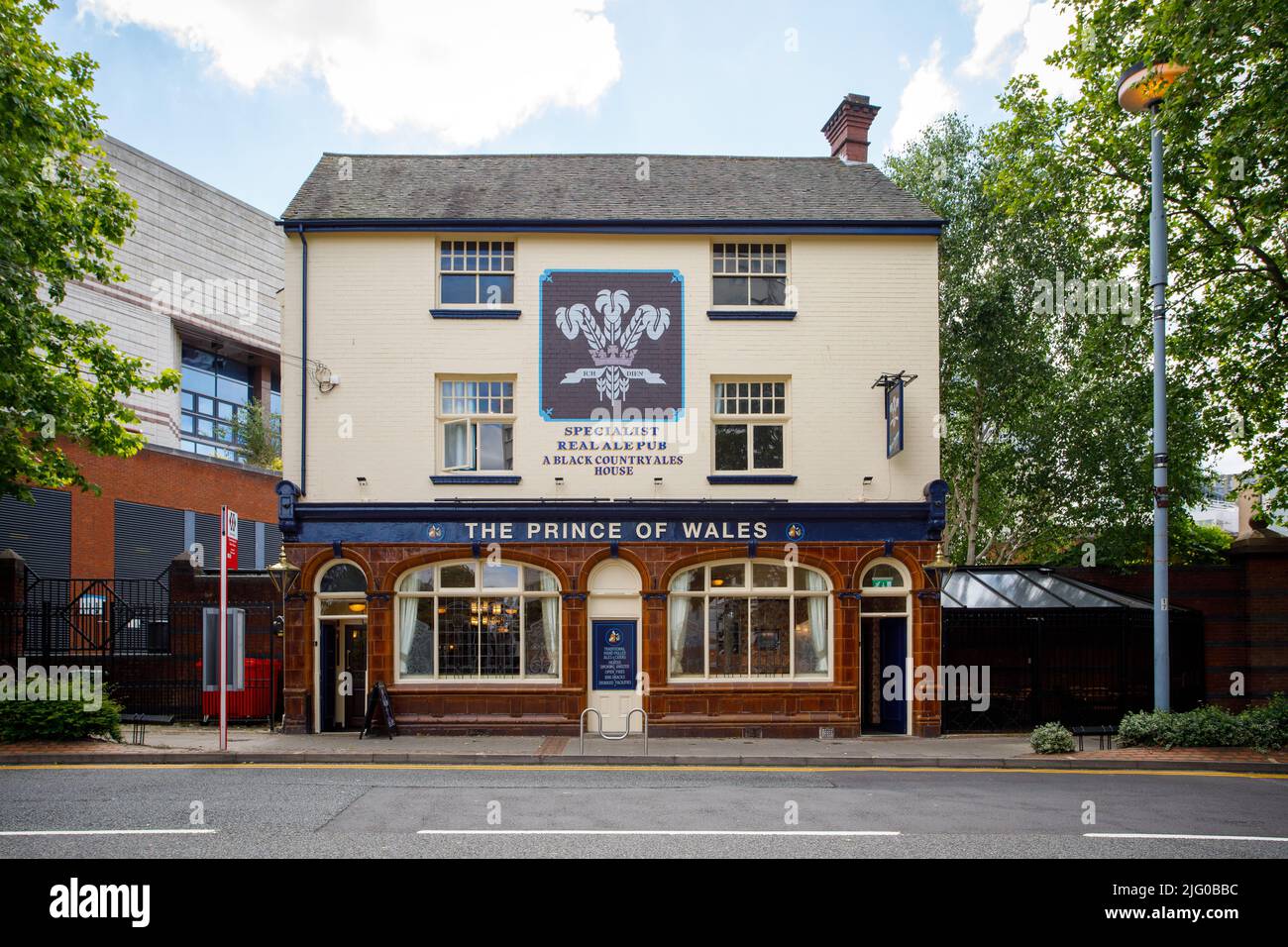 The Prince of Wales Public House in Cambridge Street, Birmingham City ...