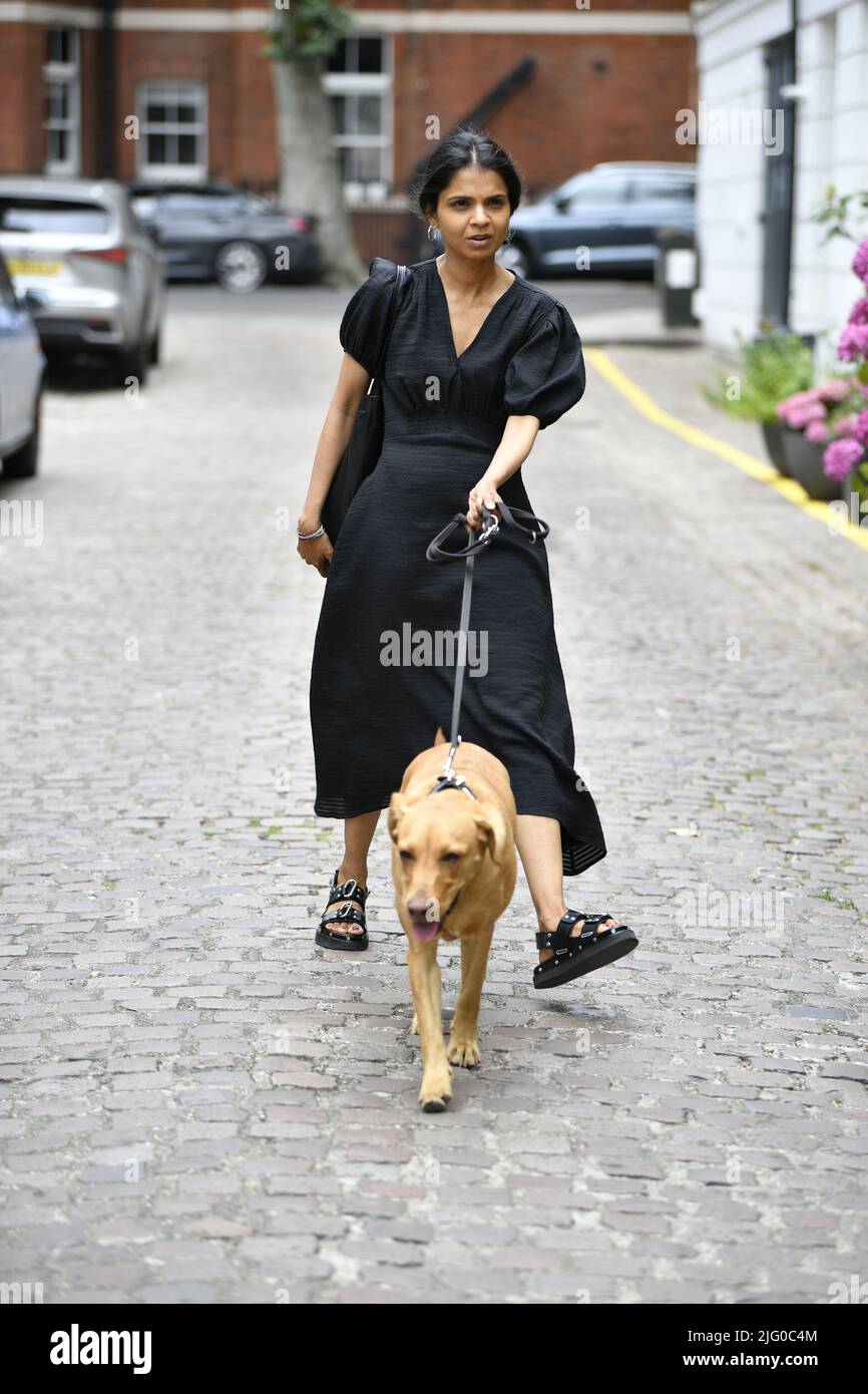 Akshata Murthy, the wife of former chancellor of the exchequer Rishi ...
