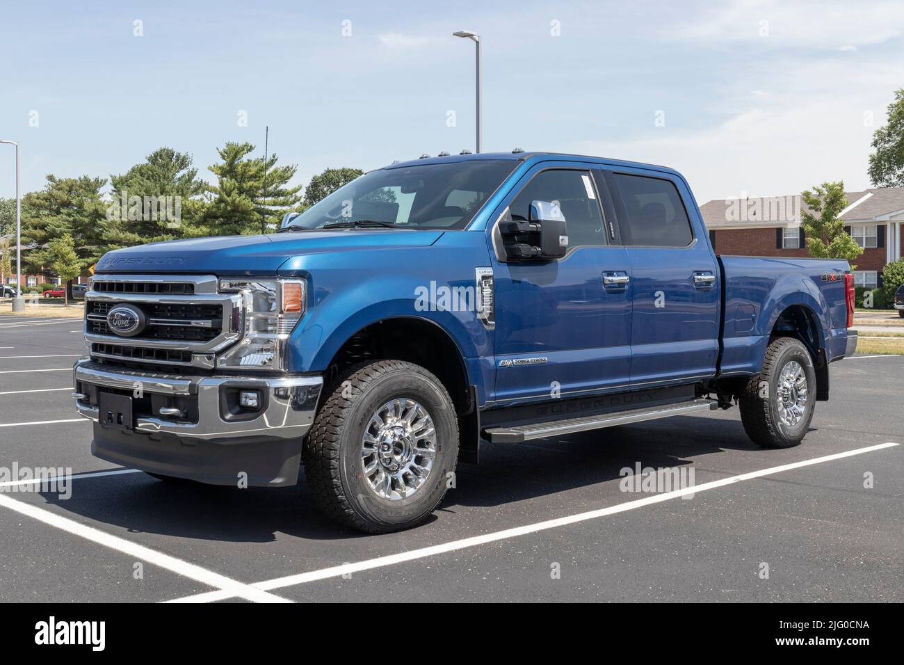 2022 Ford F250 King Ranch Blue
