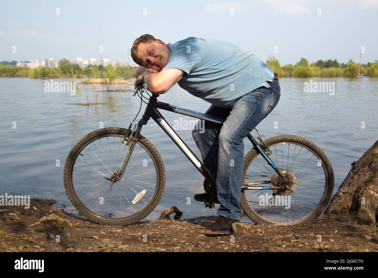 Lie down bicycle hi-res stock photography and images - Alamy
