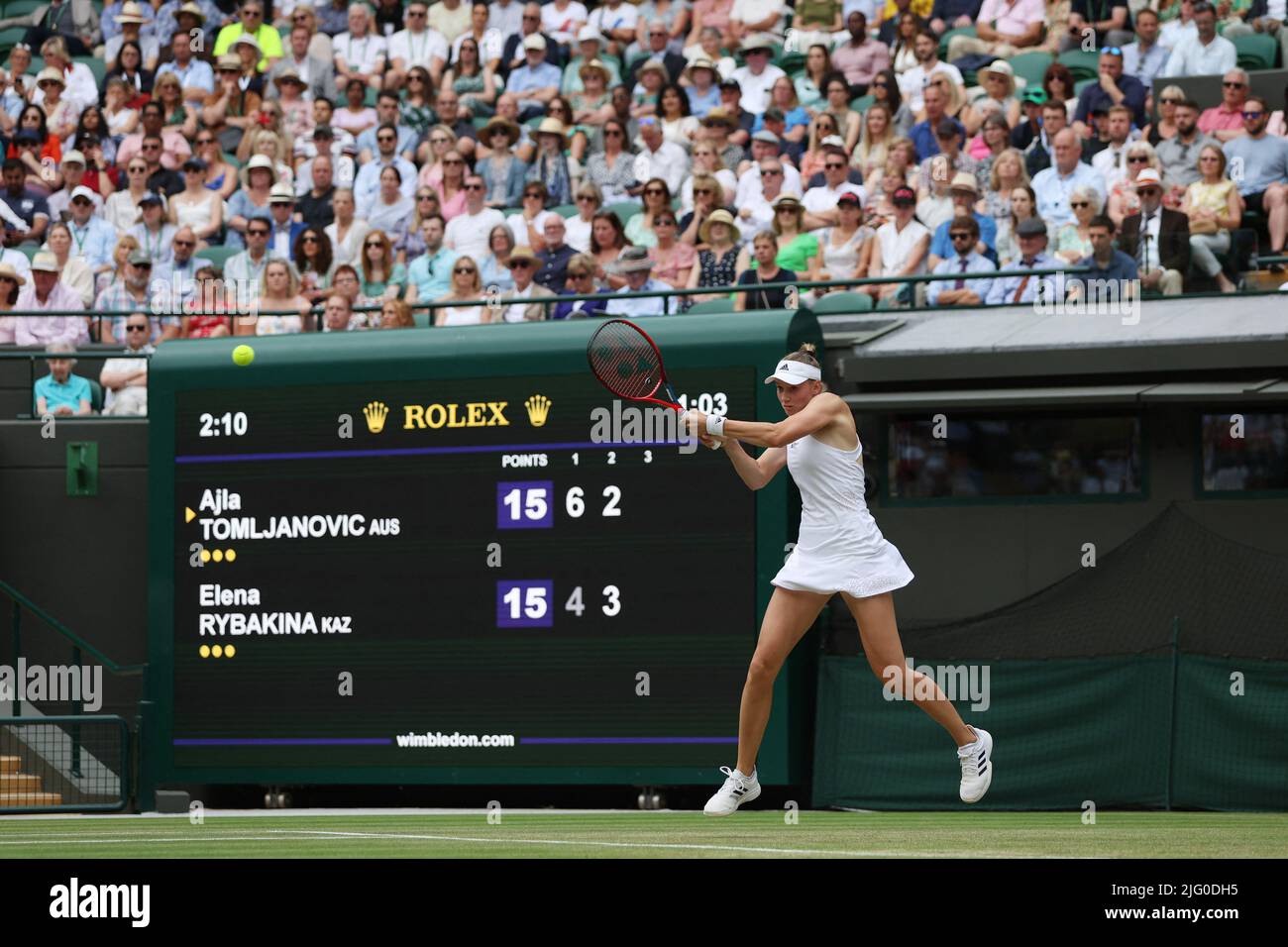 Rybakina tomljanovic hi-res stock photography and images - Alamy