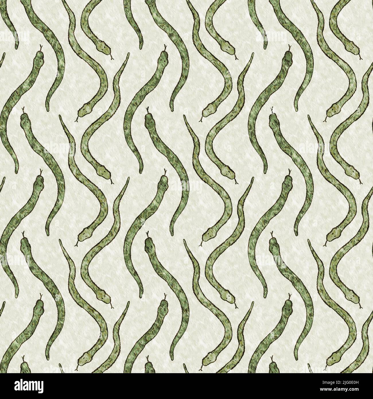 Cute safari snake wild animal pattern for babies room decor. Seamless ...