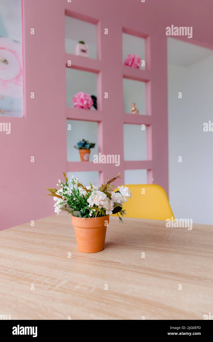 beautiful cafeteria full of color to enjoy in good company Stock Photo ...