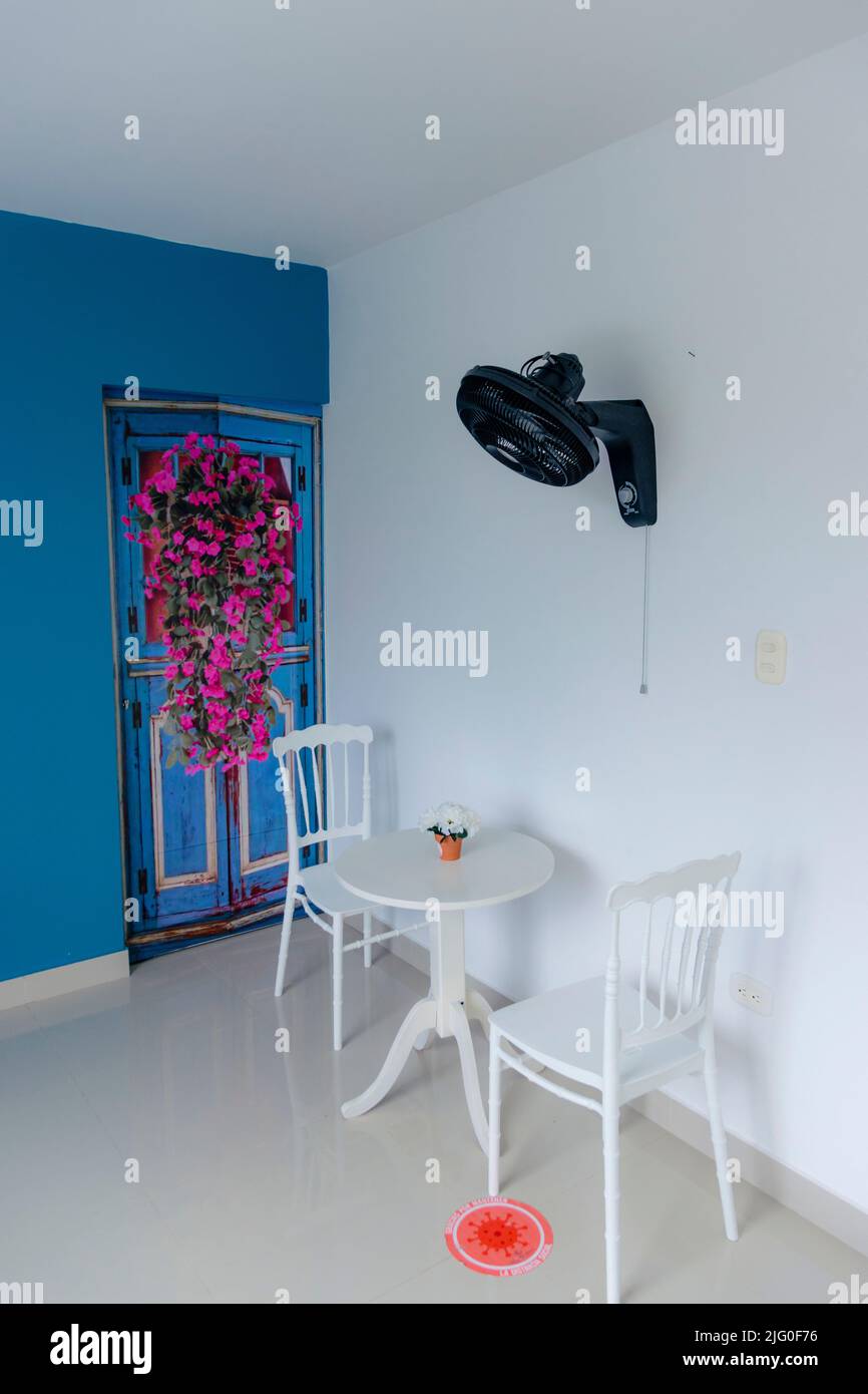 beautiful cafeteria full of color to enjoy in good company Stock Photo ...