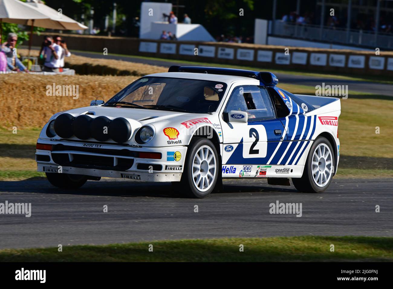 Lars Zander, Ford RS200, 40 Years of Group B, Rally cars, Goodwood ...