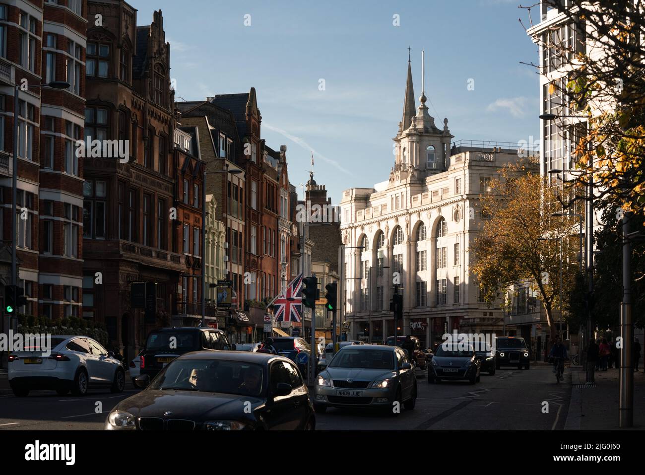 Kensington High Street is the main shopping street in Kensington ...