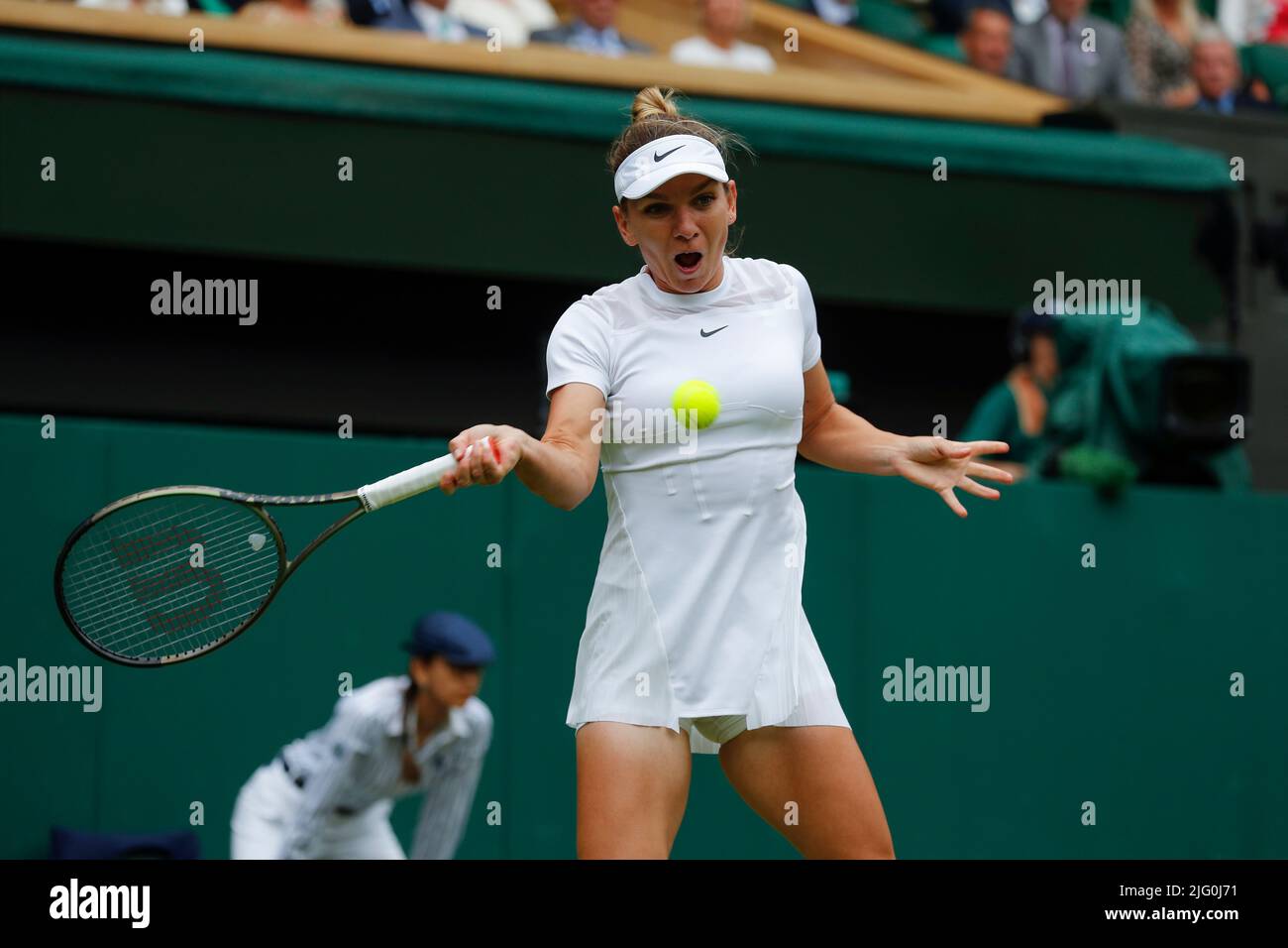London, UK. Wimbledon, England, 6th July 2022, All England Lawn Tennis ...