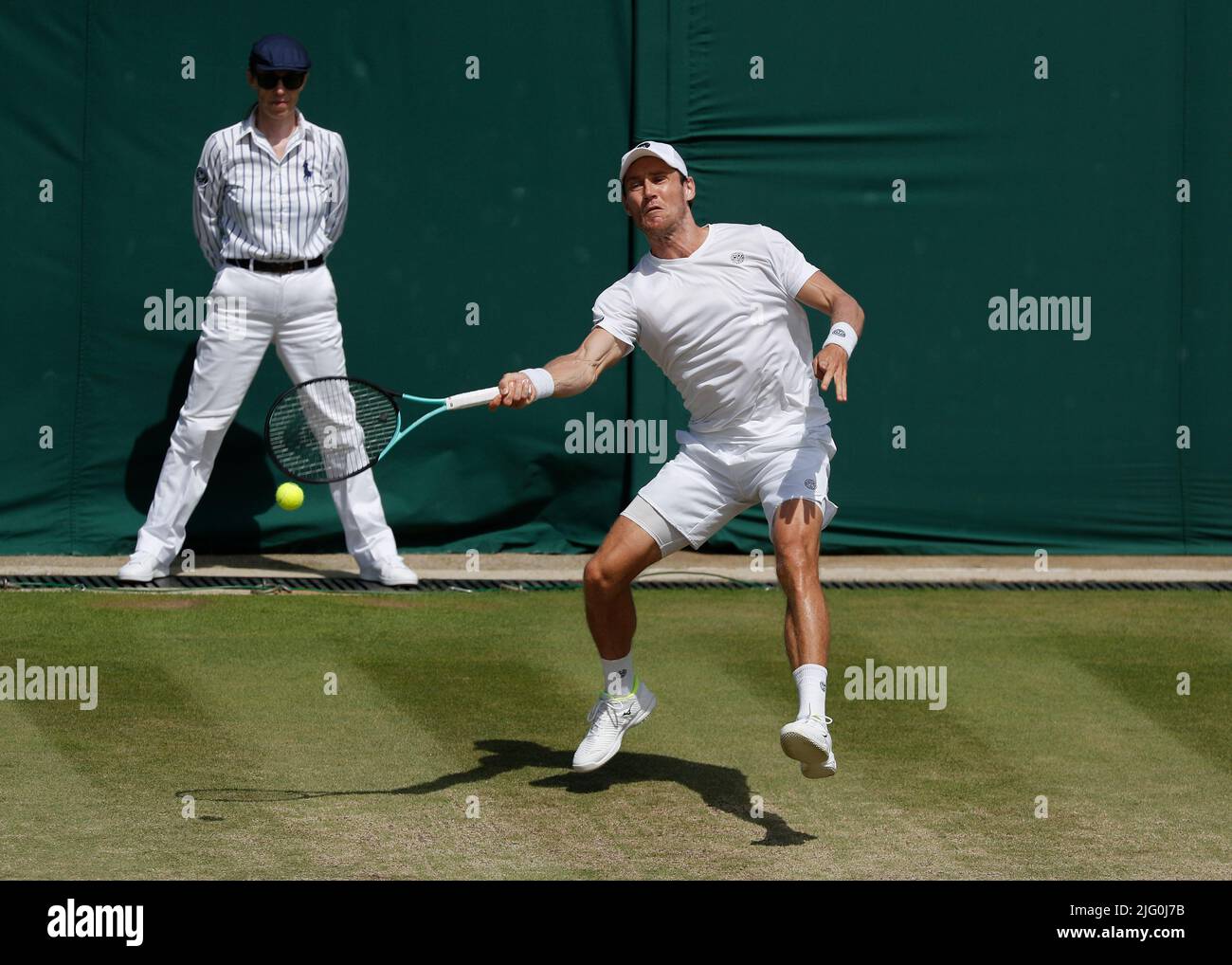 London, UK. Wimbledon, England, 6th July 2022, All England Lawn Tennis and Croquet Club, London ...