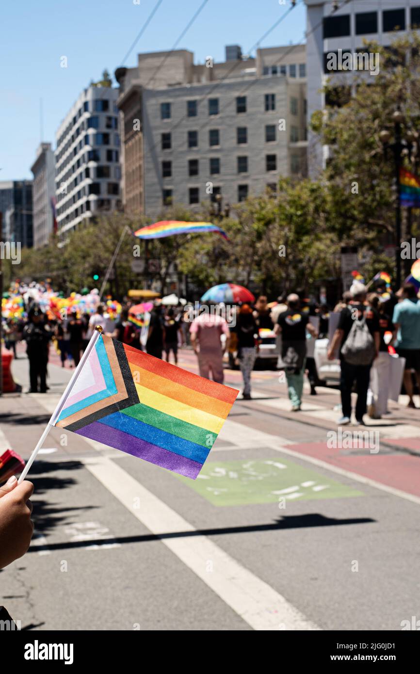 Transgender flag san francisco hi-res stock photography and images - Alamy