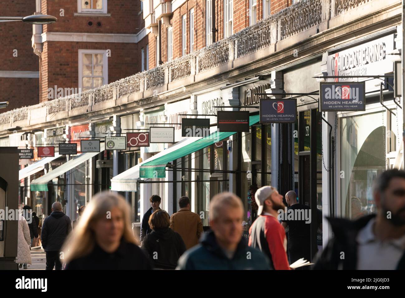 Kensington High Street is the main shopping street in Kensington ...
