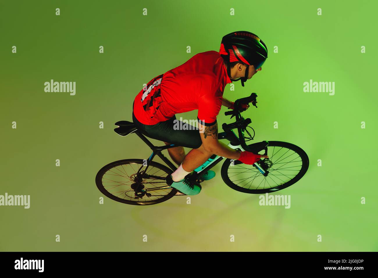 Cycle race aerial hi-res stock photography and images - Alamy