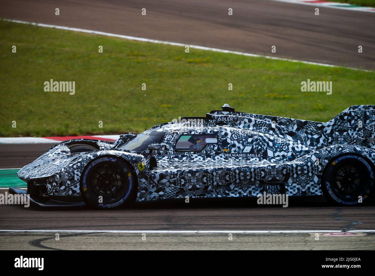Fiorano Modenese, Italy - 06/07/2022, Shakedown of the new Ferrari Le ...