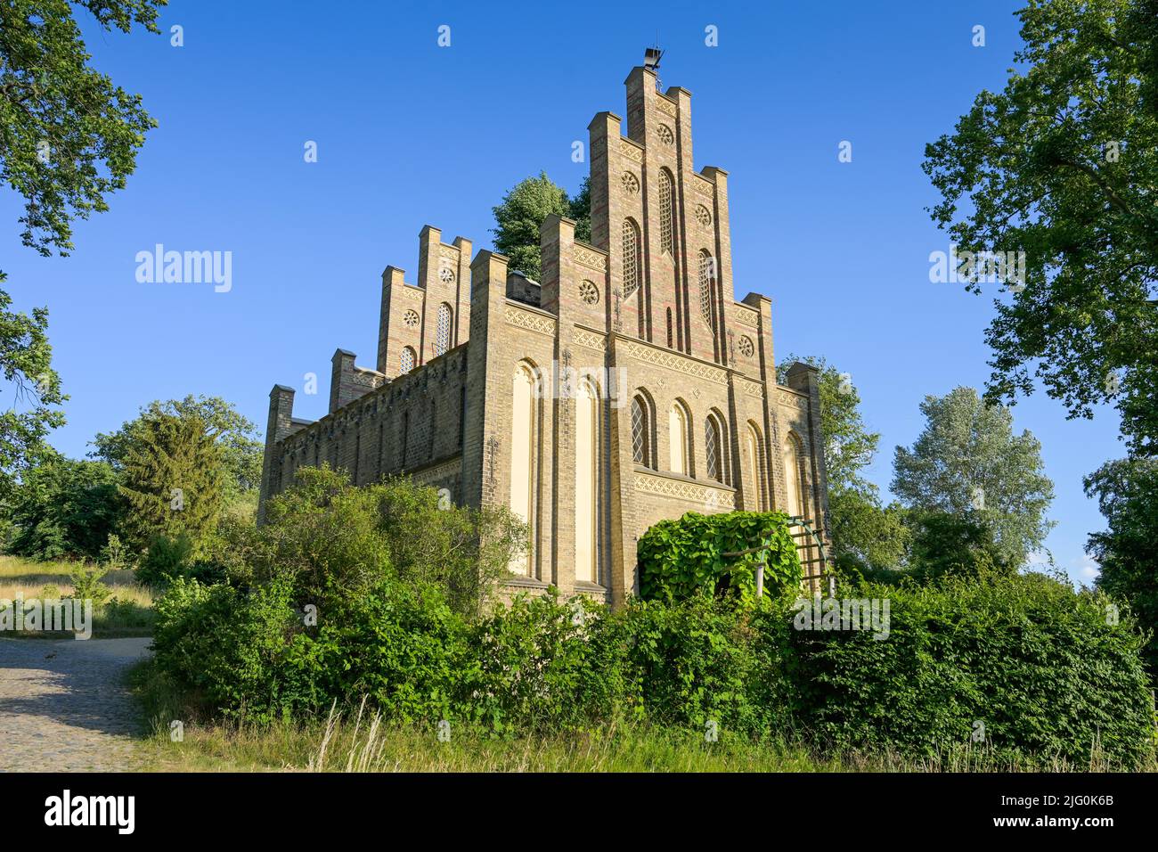 Matrosenhaus, Park Babelsberg, Potsdam, Brandenburg, Deutschland Stock ...