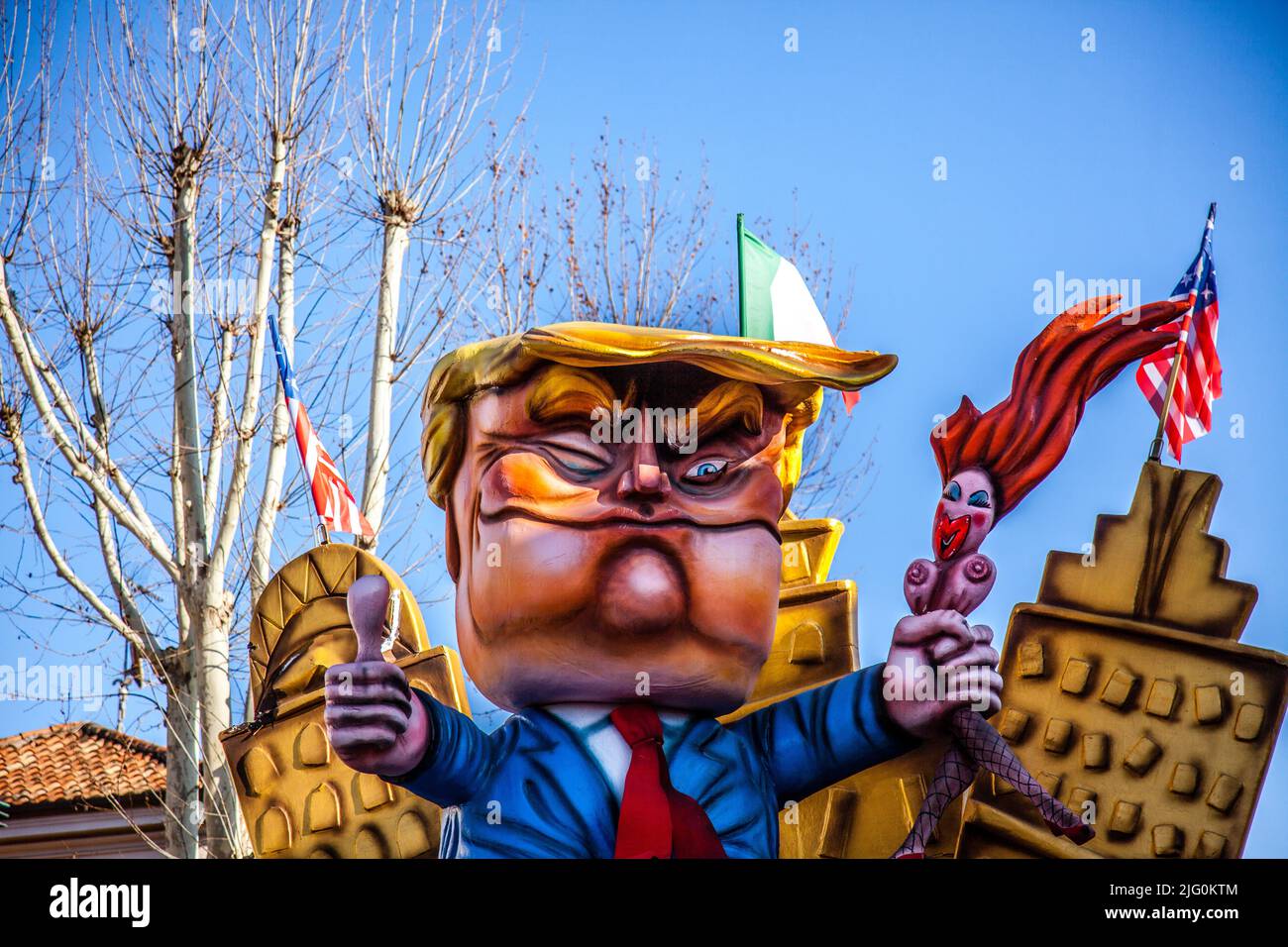 The carnival of Fano is the oldest in Italy Stock Photo - Alamy