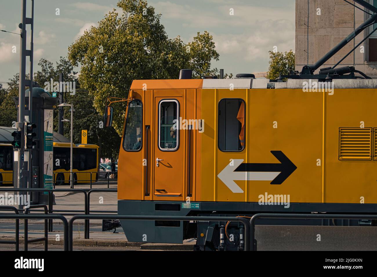 Building tramway train hi-res stock photography and images - Alamy