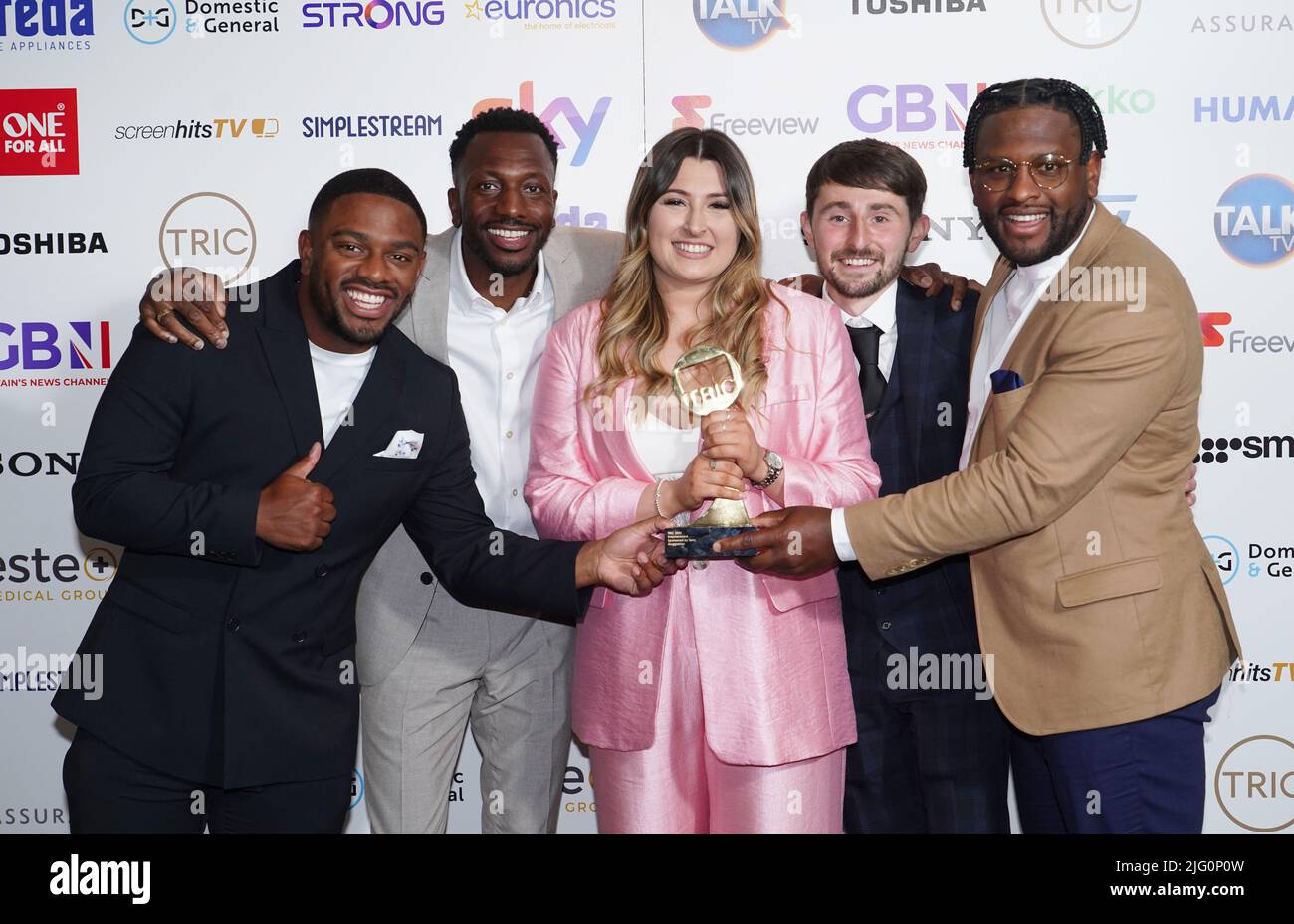 Tremaine, Twaine and Tristan with Pete and Sophie Sandiford from ...