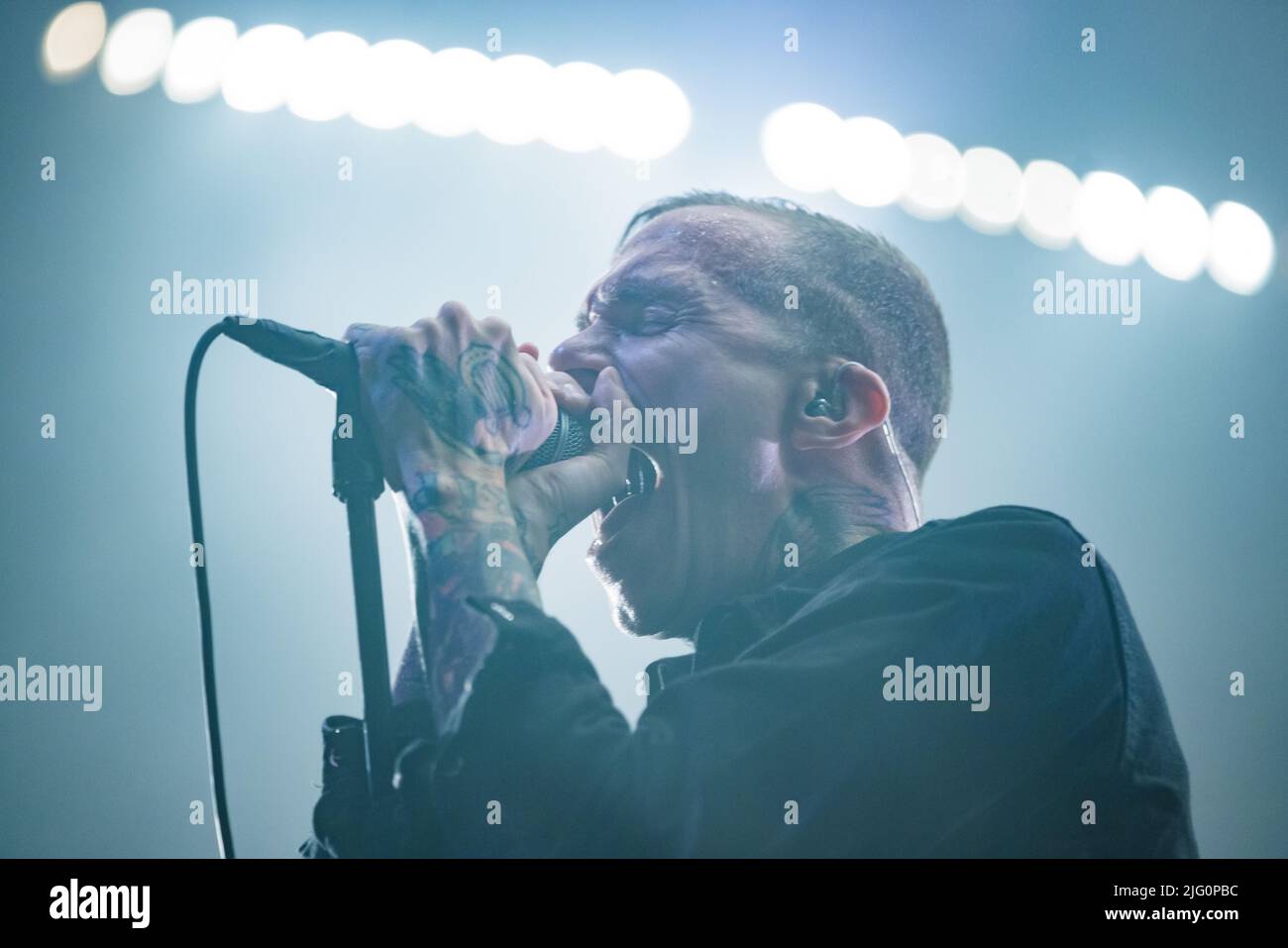 Roskilde, Denmark. 02nd, July 2022. The American metalcore band ...