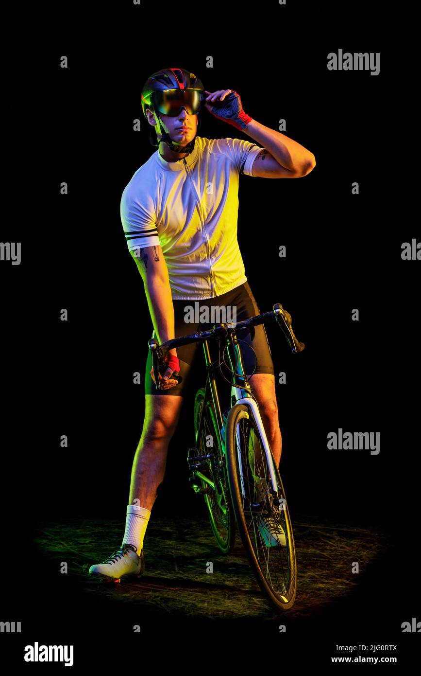 Cycling shorts neon hi-res stock photography and images - Alamy