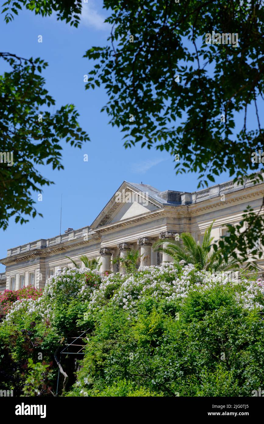 The Imperial Palace of Compiegne town in Oise department enjoyed its ...