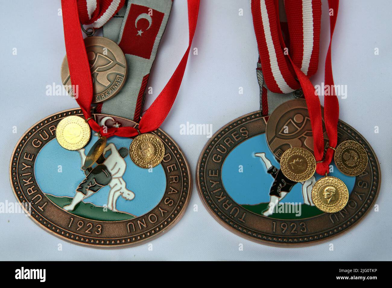 Turkish wrestlers hi-res stock photography and images - Alamy