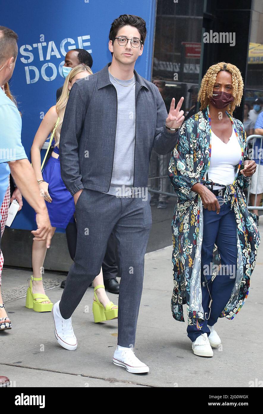 Meg Donnelly And Milo Manheim At Good Morning America -PICTURED: Milo ...