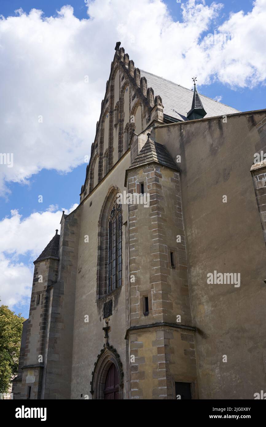 Rakovnik, Czech Republic - July 2, 2022 - the Gothic church of St ...