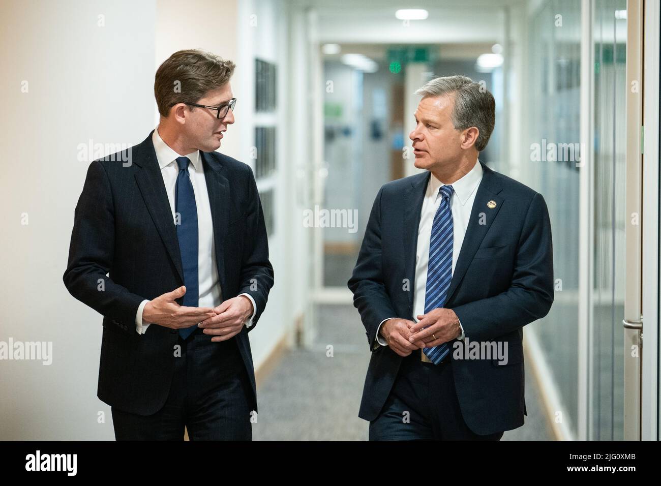 Christopher wray, ken mccallum hi-res stock photography and images - Alamy