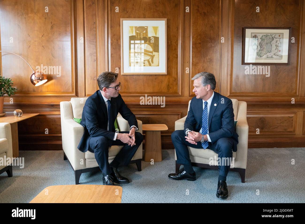 Christopher wray, ken mccallum hi-res stock photography and images - Alamy