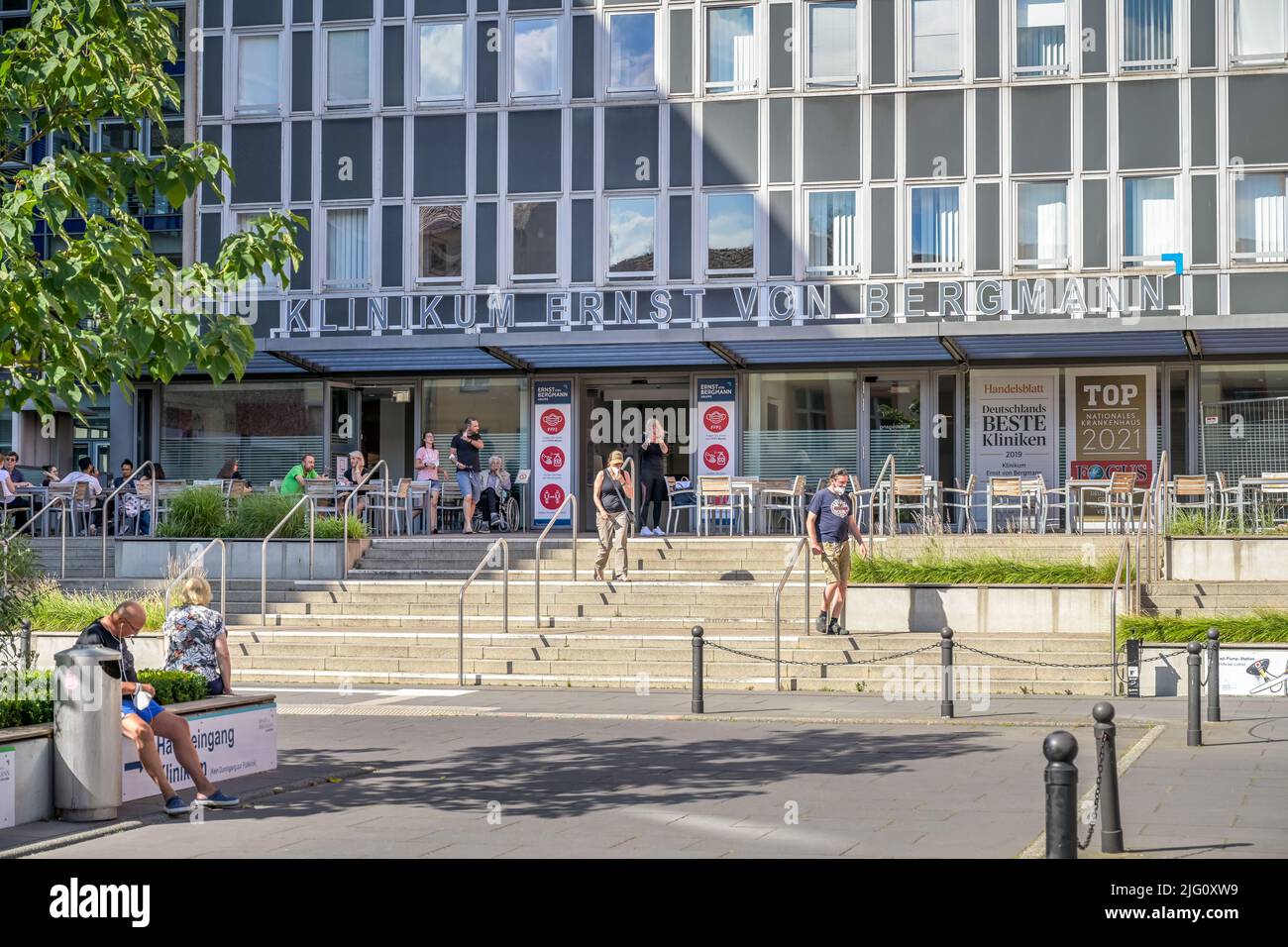Klinikum Ernst von Bergmann, Potsdam, Brandenburg, Deutschland Stock ...