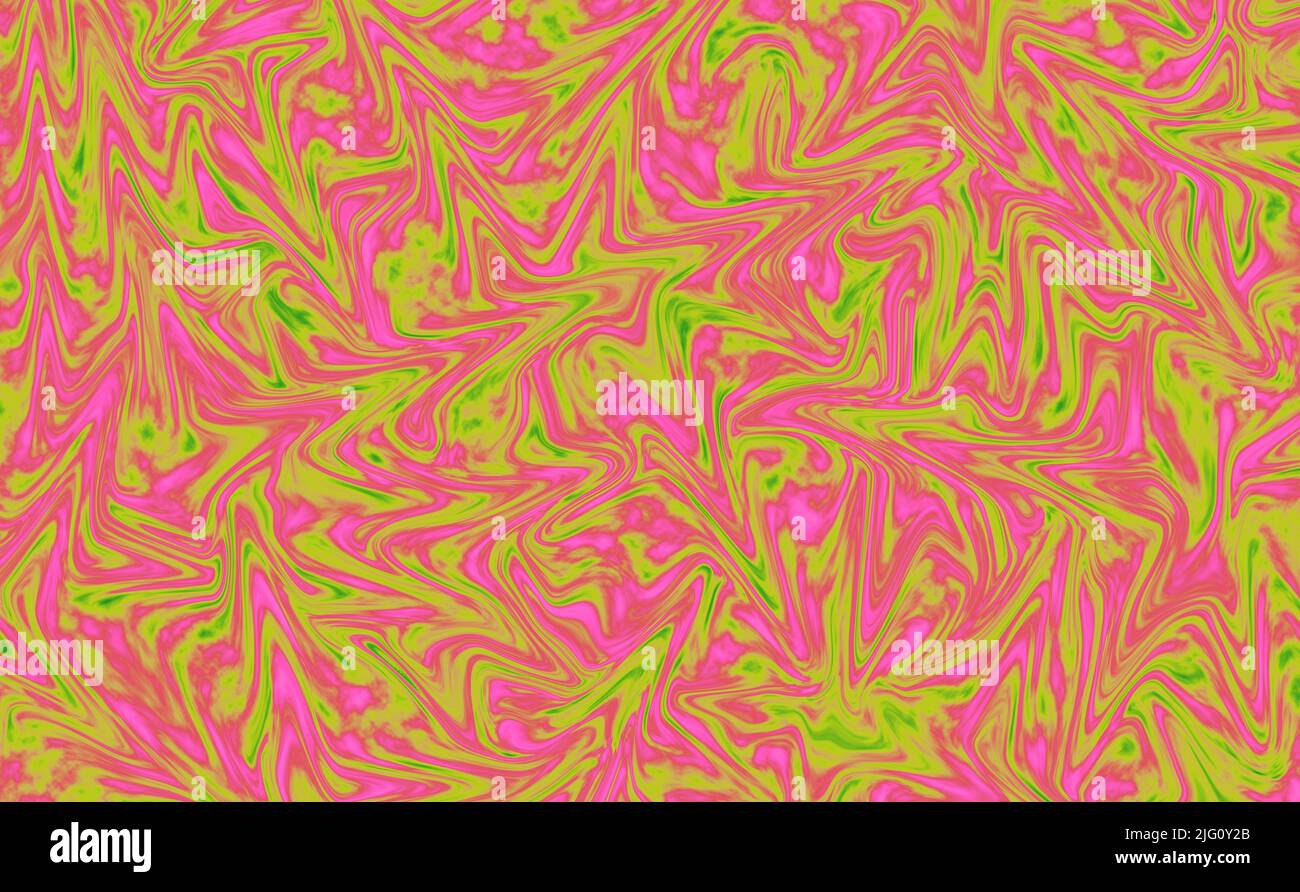 Illustration of stunning neon color of lime green and hot pink pattern ...