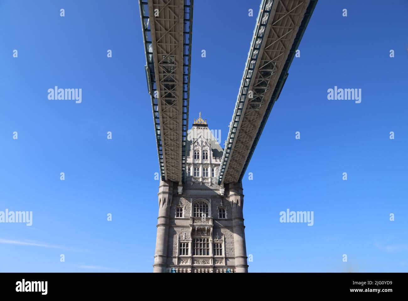 Detail of the Tower Bridge in London Stock Photo - Alamy