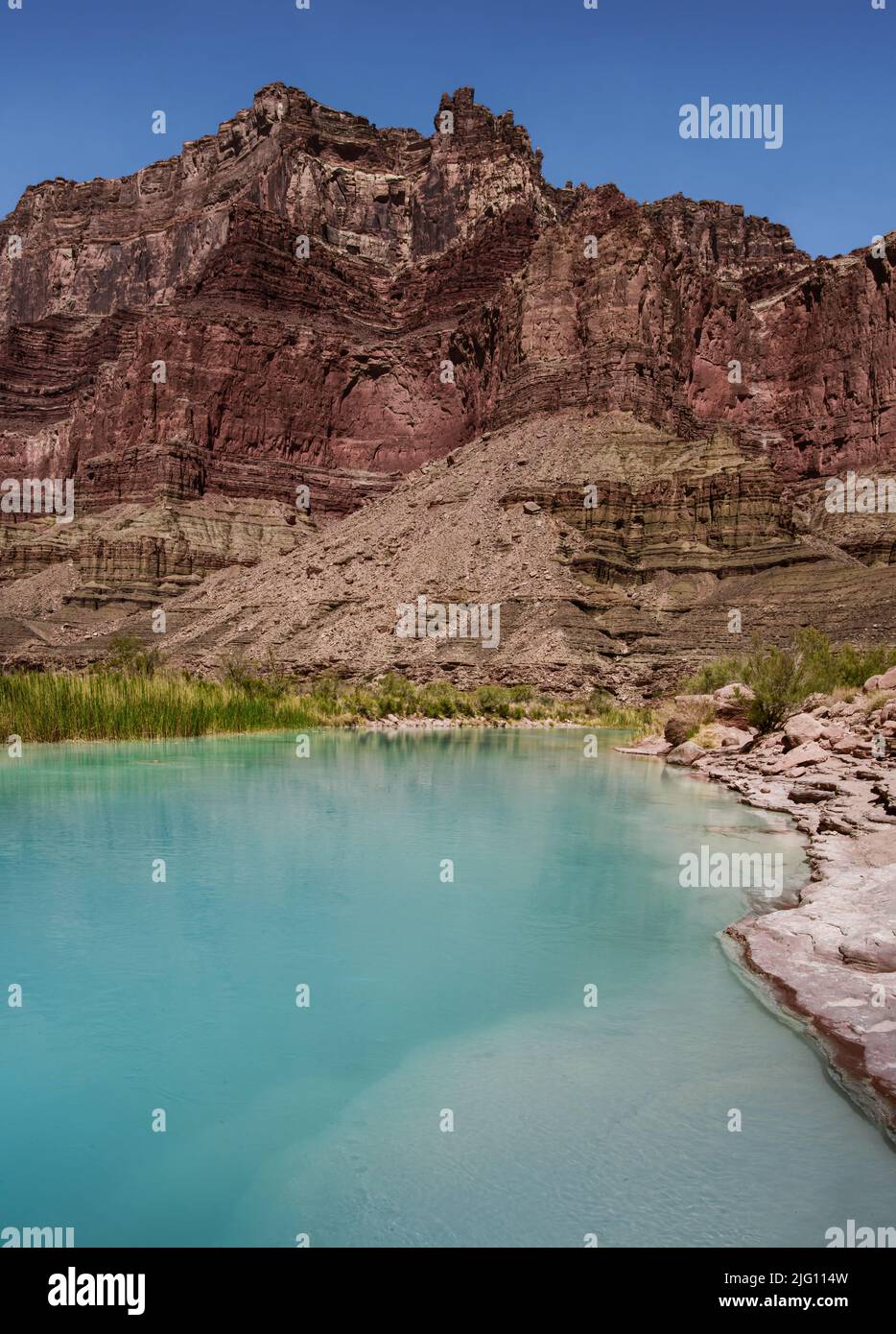 Little Colorado Turquoise Blue Water Stock Photo - Alamy