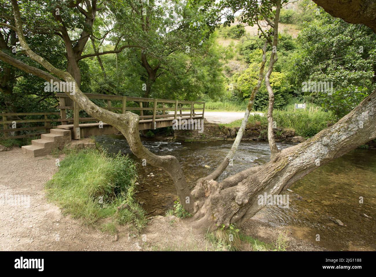Dovedale Peak District Staffordshire and Derbyshire, England Stock ...